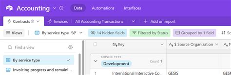 airtable accounts — team compass documentation