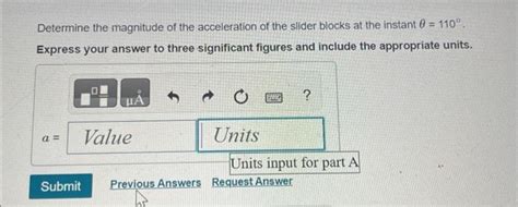 Solved The Rod OA Rotates Clockwise With A Constant Angular Chegg