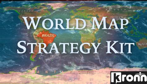 World Map Strategy Kit Unity Templates