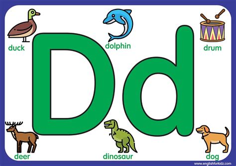 Printable Letter D