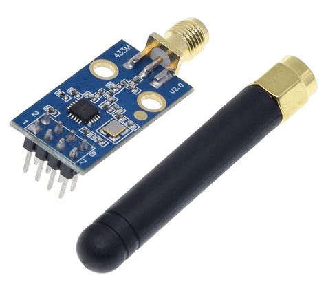 Chn Moduł Bezprzewodowy Cc1101 433mhz Antena Sklep Opinie Cena W Allegro