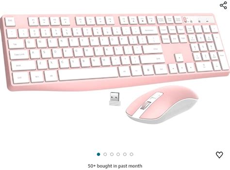 Wireless Keyboard And Mouse Combo Lovaky 2 4g Full Sized Ergonomic Keyboard Mouse 3 Dpi