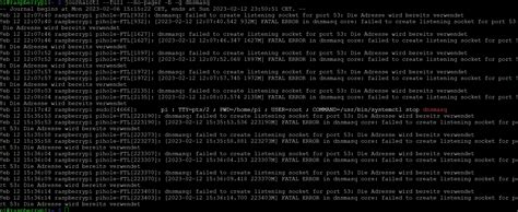 Dnsmasq Ftl Unbound Dns Problem Help Pi Hole Userspace