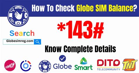 How To Check Globe SIM Balance Complete Procedures