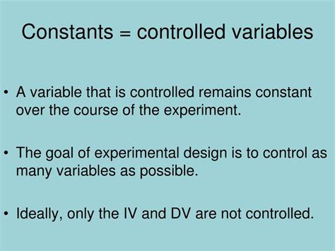 Ppt Designing Good Experiments Powerpoint Presentation Free Download