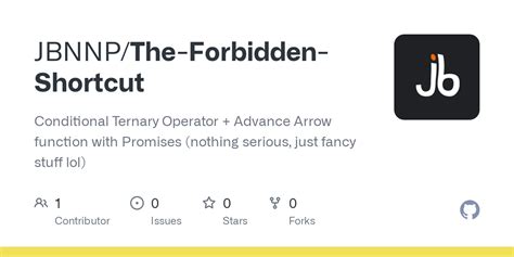 GitHub JBNNP The Forbidden Shortcut Conditional Ternary Operator