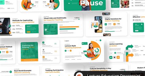 Обучение лекциям Powerpoint Шаблоны презентаций Включая лекция и обучение Envato