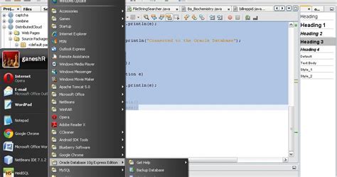 Java4practices Oracle Database Connection For Java