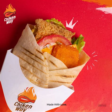 Social Media Design Chiken Way On Behance