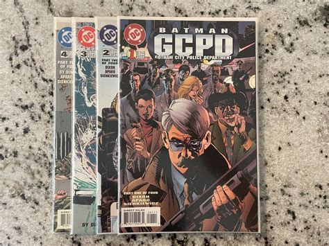 Batman Gcpd Complete Dc Comics Ltd Series 1 2 3 4 Nm Joker Robin