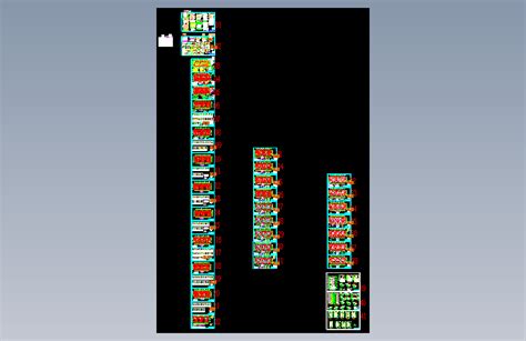 732 18层部分框支剪力墙结构商住楼结构施工图（带转换层） Autocad 2007 模型图纸下载 懒石网