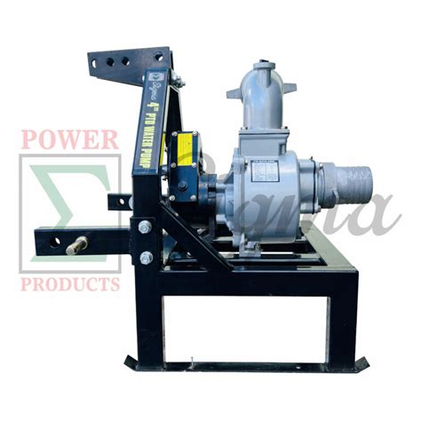 Sigma 4 Inch Pto Driven Clear Water Pump With 3 Point Hitch And Shaft