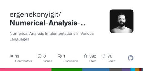 Github Ergenekonyigitnumerical Analysis Examples Numerical Analysis