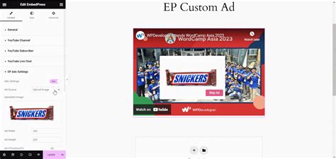 Introducing Embedpress Custom Ads Settings Easily Run Ads Within