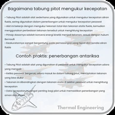 Bagaimana Tabung Pitot Mengukur Kecepatan