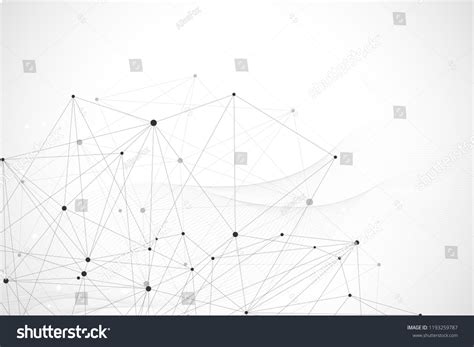 Networking Connect Technology Abstract Concept Global Vector De Stock