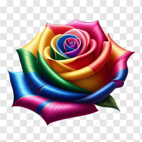 흰색 바탕에 무지개 장미 견적 무지개 장미 여러 가지 빛깔의 장미 Png 일러스트 및 이미지 에 대한 무료 다운로드 Pngtree