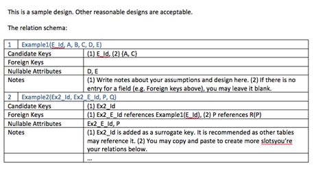 ER Model To Relational Model 1 Using The Suggested Chegg Com
