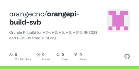 GitHub Orangecnc Orangepi Build Svb Orange Pi Build For H H H H H RK And