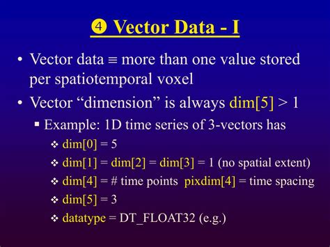 Ppt Nifti 1 File Format Summary And Rationale Powerpoint Presentation
