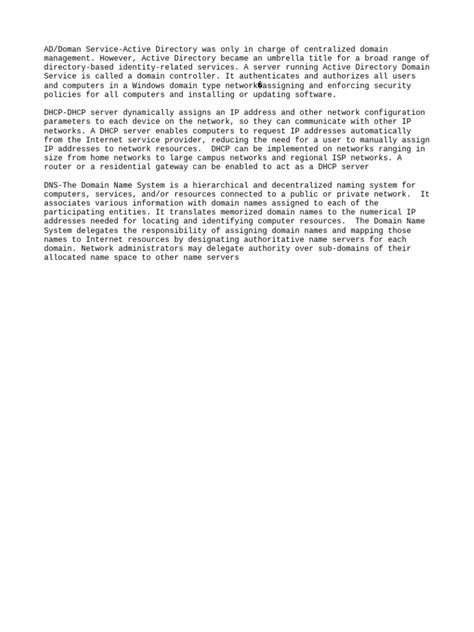 Active Directory Explained 2021 Pdf