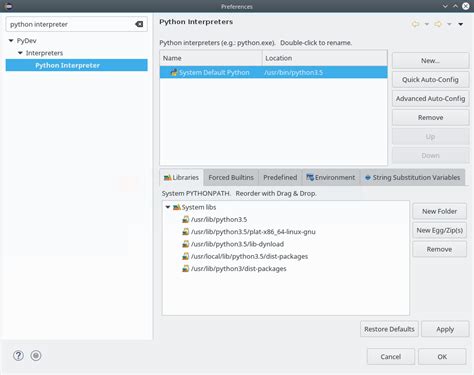 Python Module Calling In Pydev Plugin In Eclipse Stack Overflow