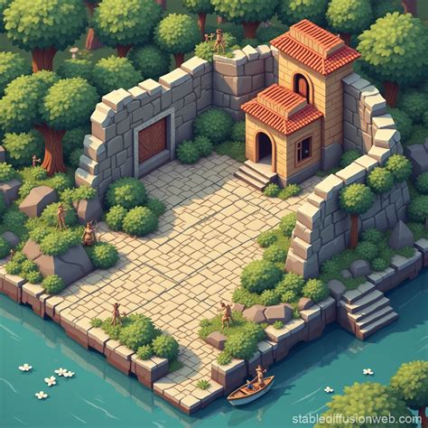 Fantasy Game Tile Map Stable Diffusion Online