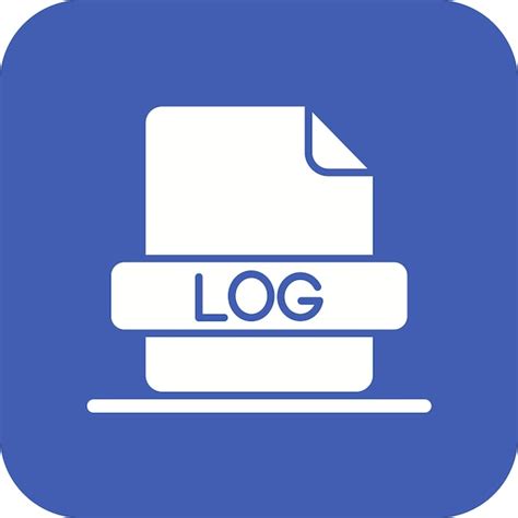 Premium Vector Log File Icon Vector Image Can Be Used For Data Analytics