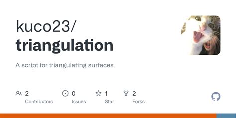 GitHub Kuco Triangulation A Script For Triangulating Surfaces