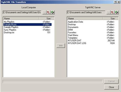 windows vnc and copy paste super user