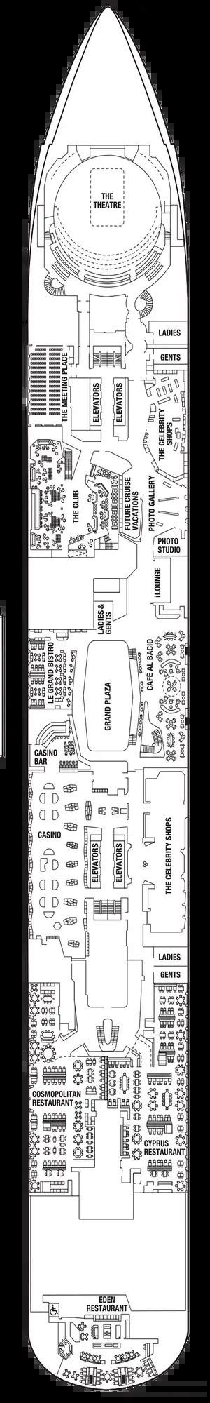 Celebrity Edge Deck Plans And Cabin Details