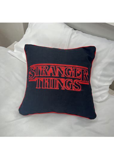 Stranger Things Town Square Cushion 40cm X 40cm Matalan