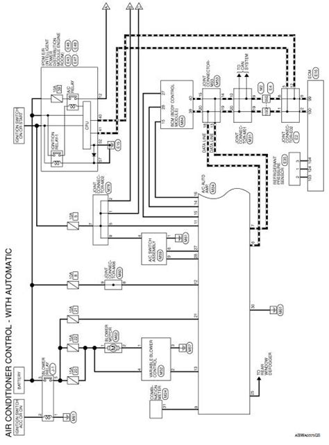 Central Air Conditioning System Schematic Diagram
