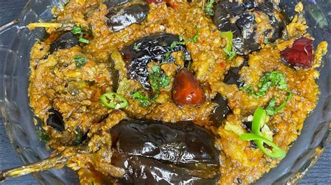 Masala Baingan Recipe مصالہ بینگن بنانے کا طریقہ Dhaba Style Baingan