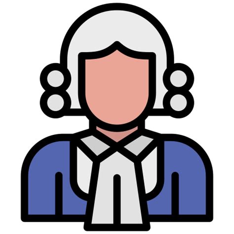 Judge Generic Color Lineal Color Icon