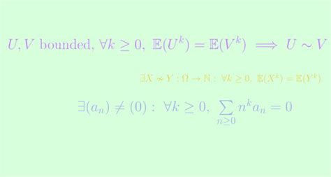 Uniqueness Moments Of Random Variables Image Math Counterexamples