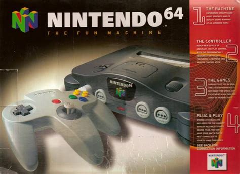 Nintendo 64 Box Shot For Nintendo 64 Gamefaqs