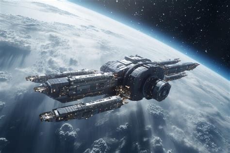 Premium Photo Illustration Of An Interstellar Journey