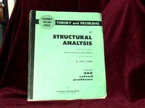 theory and problems of structural analysis with an introduction to