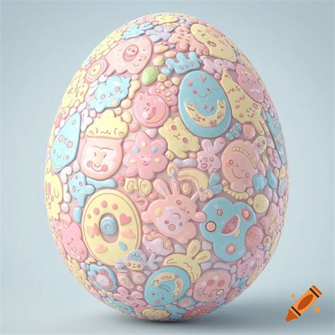 Easter Egg Decorated For The Holiday Season Decorated Egg For Easter