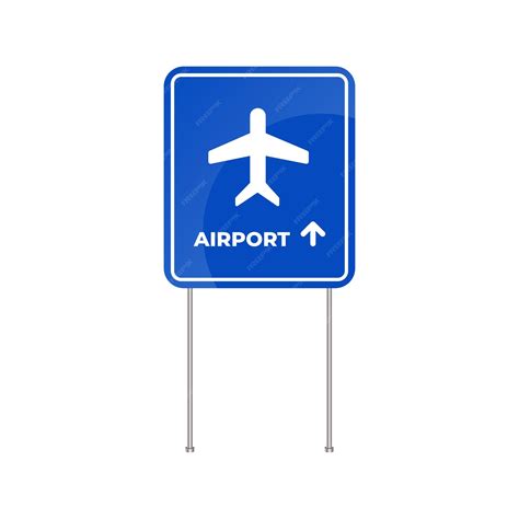 Airport Road Signs