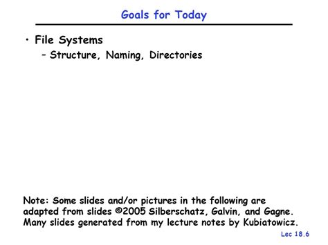 csc139 operating systems lecture 18 file systems naming and