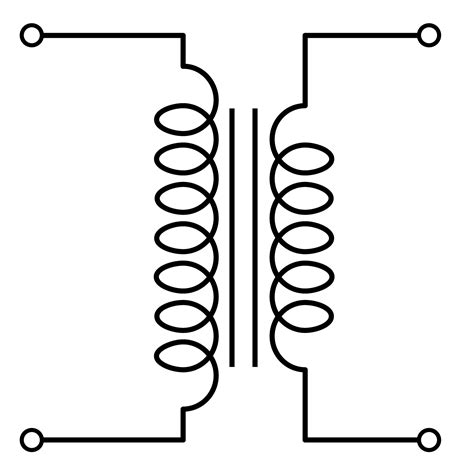 transformer circuit diagram symbol
