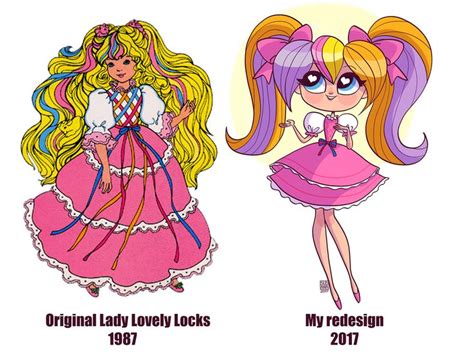 Susana Rodrigues Lady Lovely Locks Character Design Cartoon Style