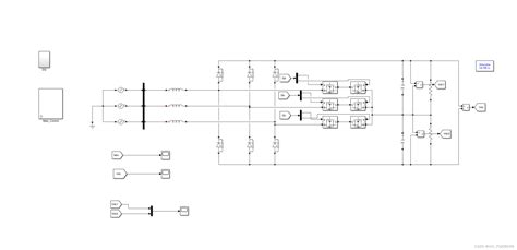 vienna整流器仿真 电动汽车充电器仿真模型 simulink vienna csdn博客