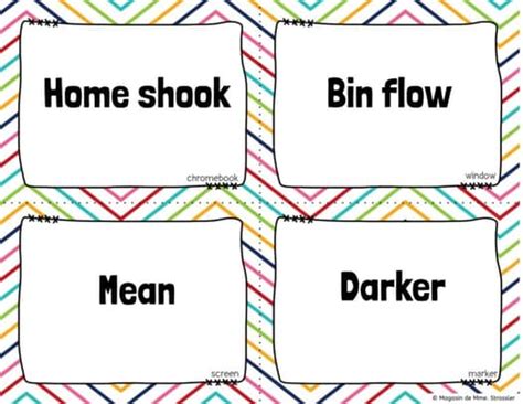 FREE Classroom Objects Guessing Game By Magasin De Mme Strassler