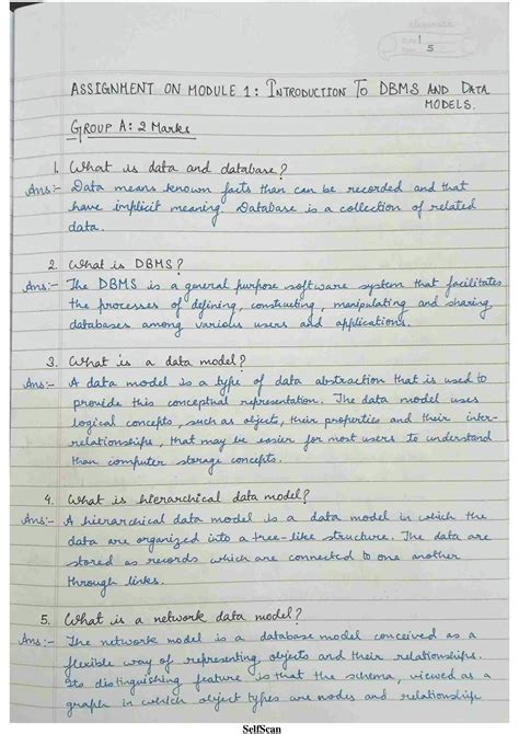 Solution Introduction To Dbms And Data Models Studypool
