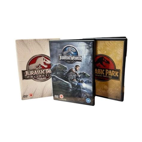 Pre Owned Jurassic Park Dvd Collection 4 Films 12 Own4less