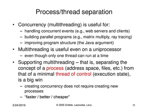Cse 451 Operating Systems Spring 2005 Module 5 Threads Ppt Download