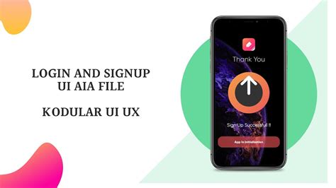 Login Signup Ui Aia File Kodular Kodular Aia File Aia File Kodular Aia Aia File Kodular